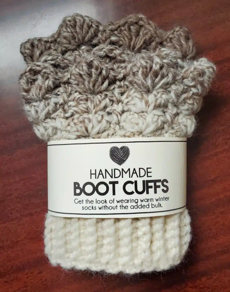 Crocheted Boot Cuffs - My Community Made