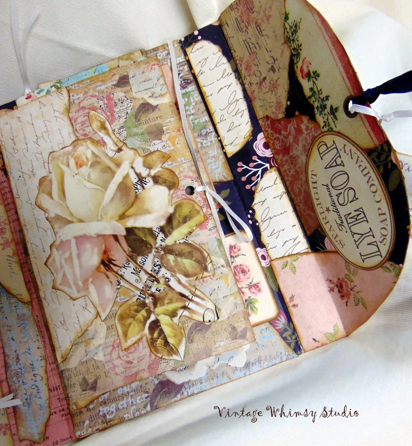 Handmade Journal / Altered Book / Junk Journal