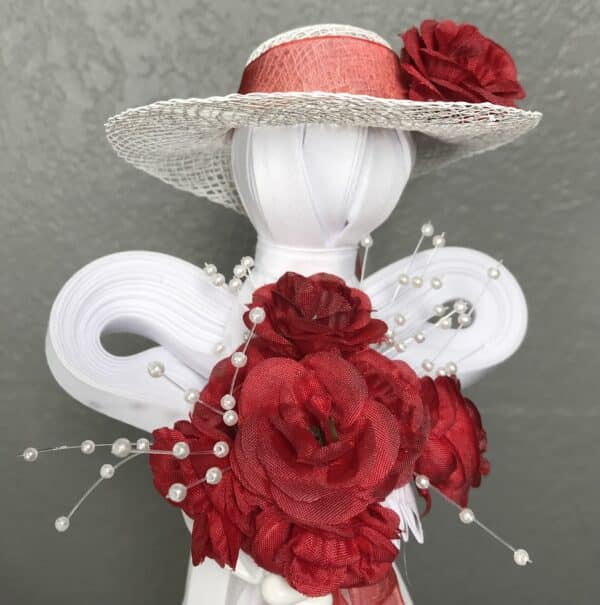 Red Rose Handmade Cloth Doll - My Community Made