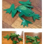 PVC Pipe Sitting Frog Instant Digital Download Animal Pattern