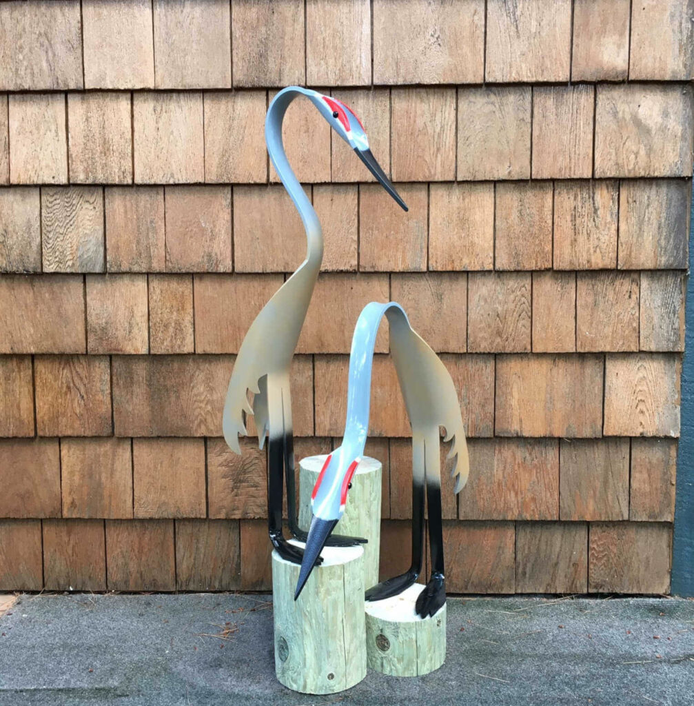 PVC Pipe Mama Sandhill Crane Instant Digital Download Bird Pattern