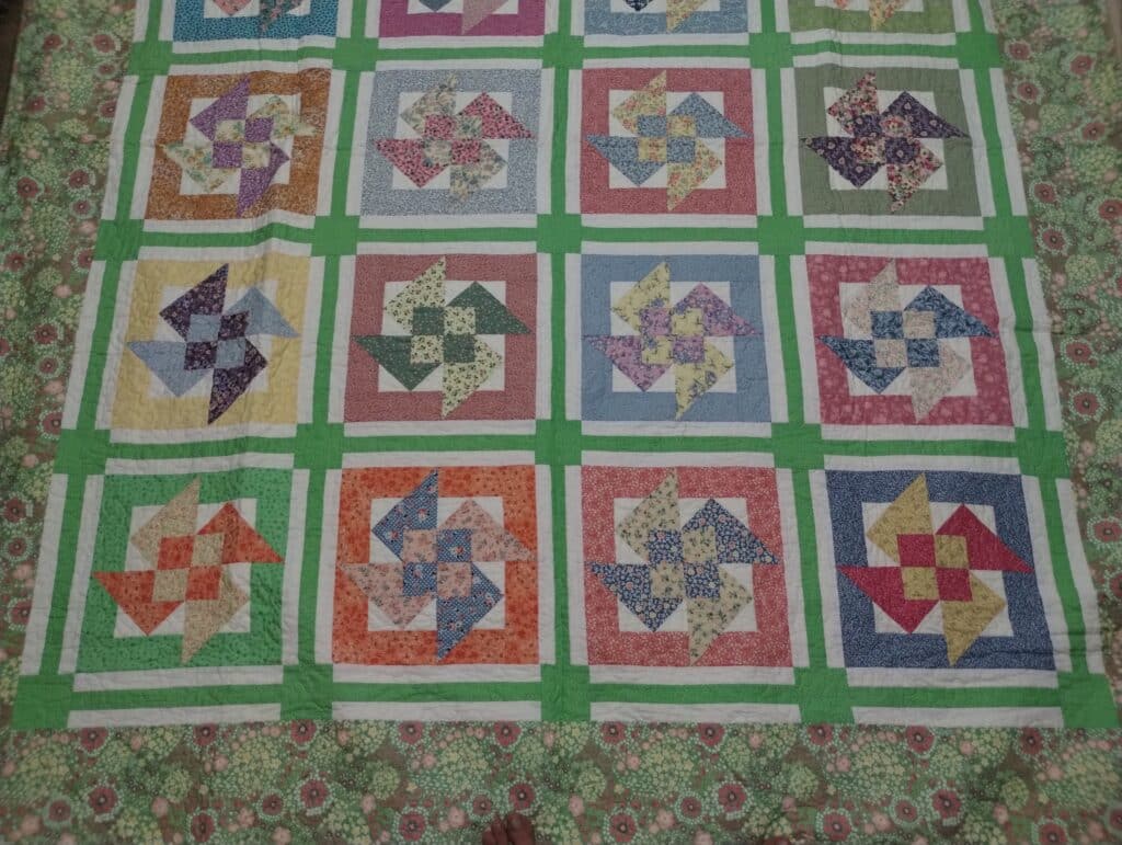 Pinwheel Quilt - My Community Made