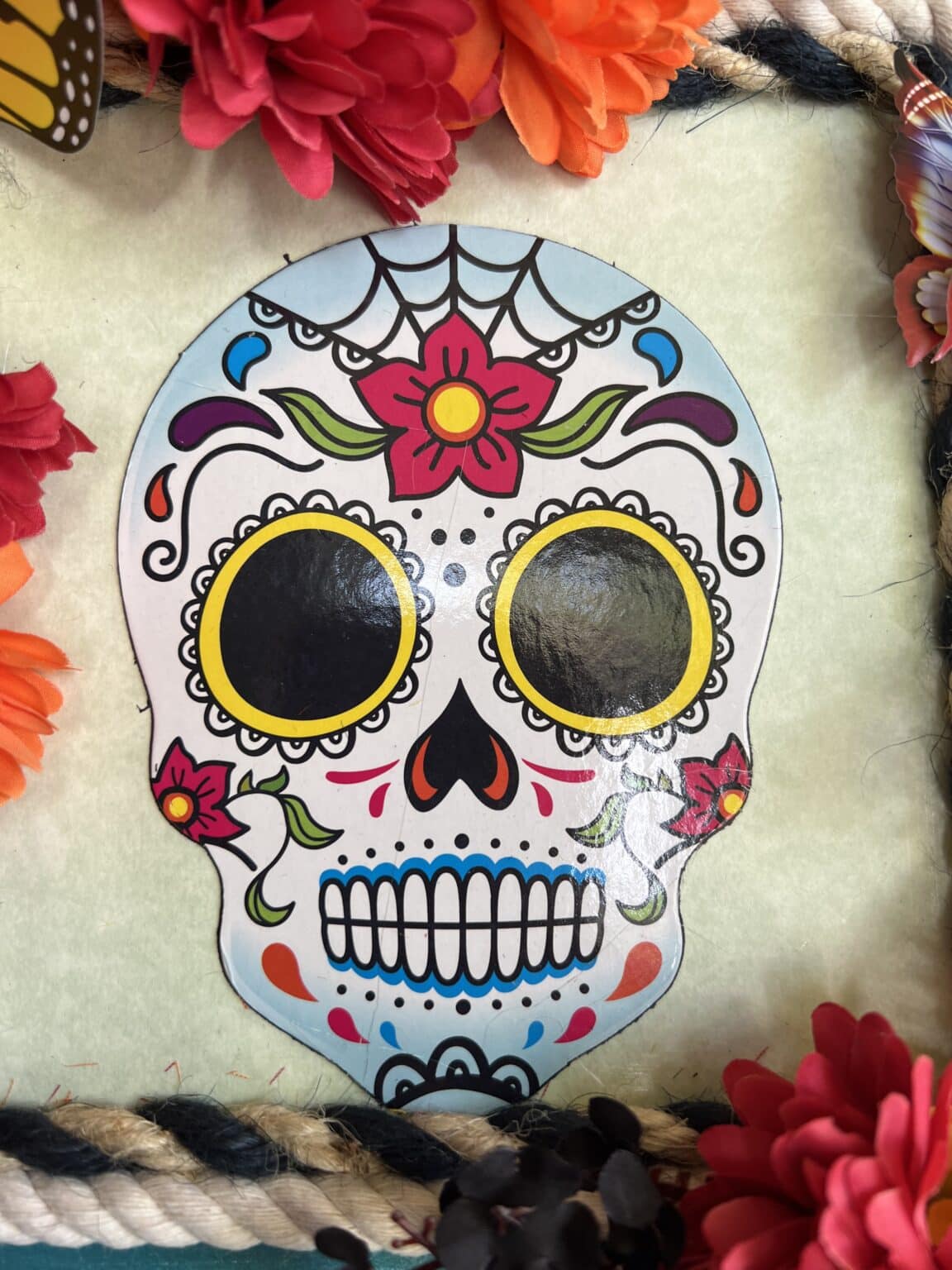 Dia De Los Muertos Door Decor - Square My Community Made