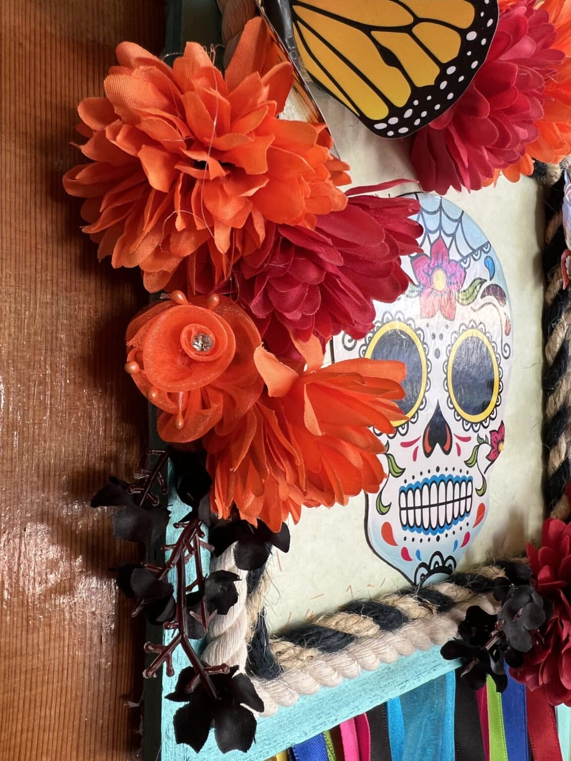Dia De Los Muertos Door Decor - Square My Community Made