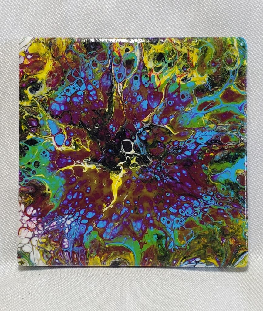 Ceramic Coasters Hand Painted