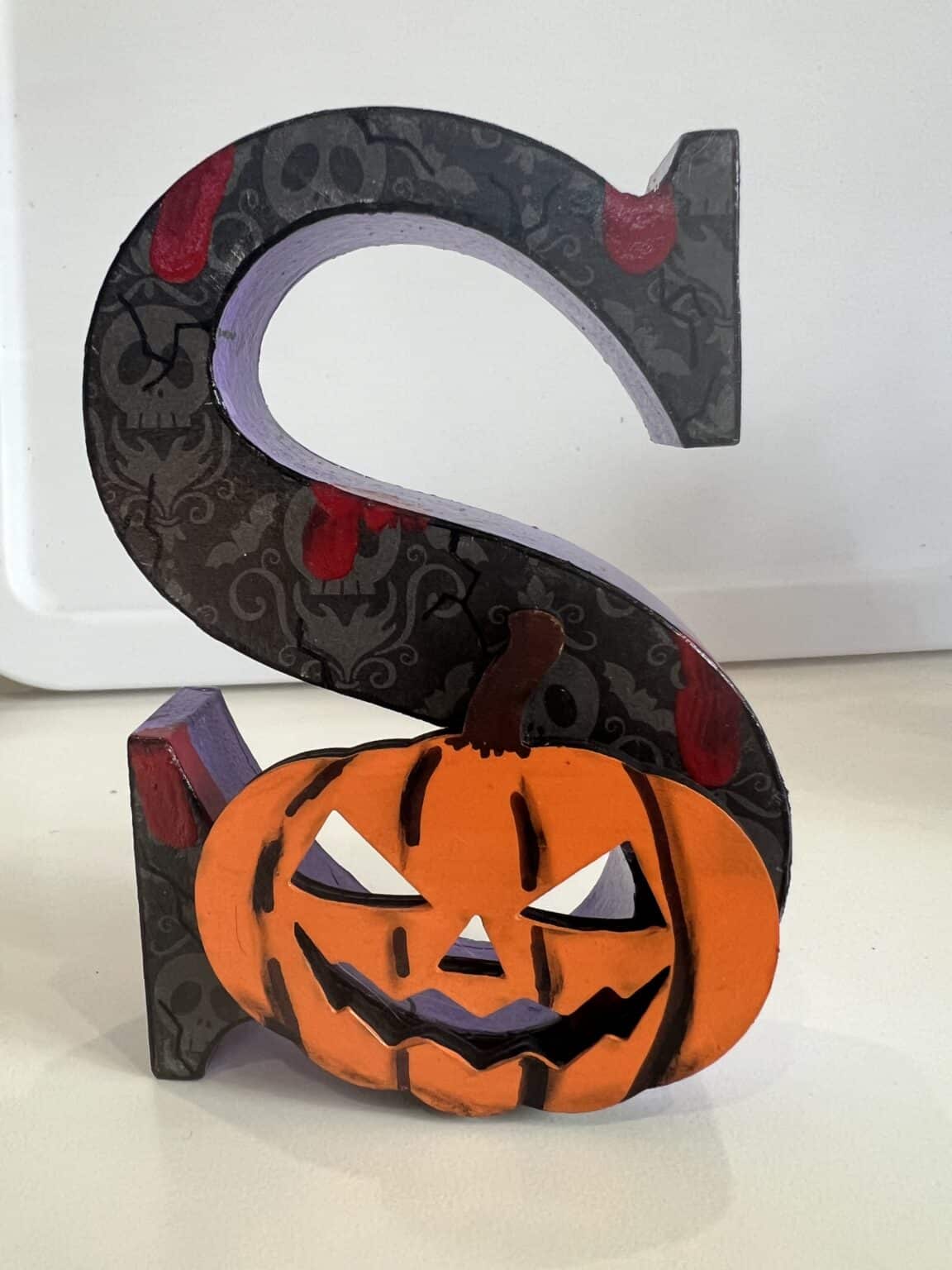 Halloween SCARY Block Letters My Community Made