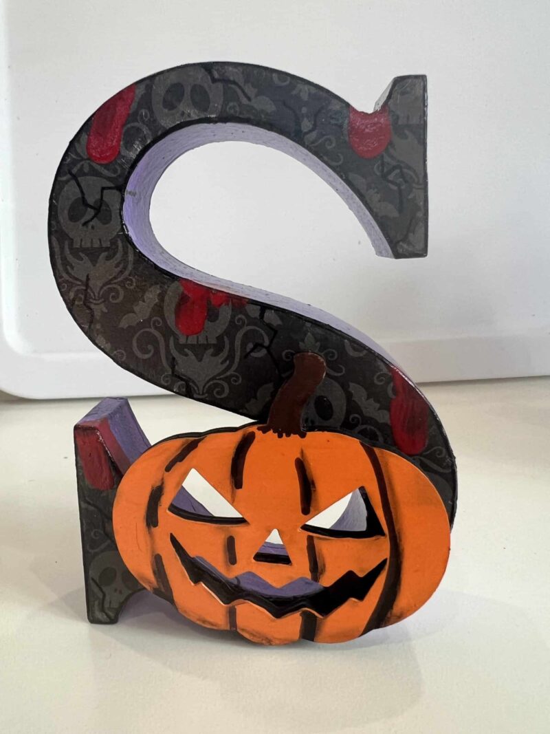 Halloween SCARY Block Letters My Community Made