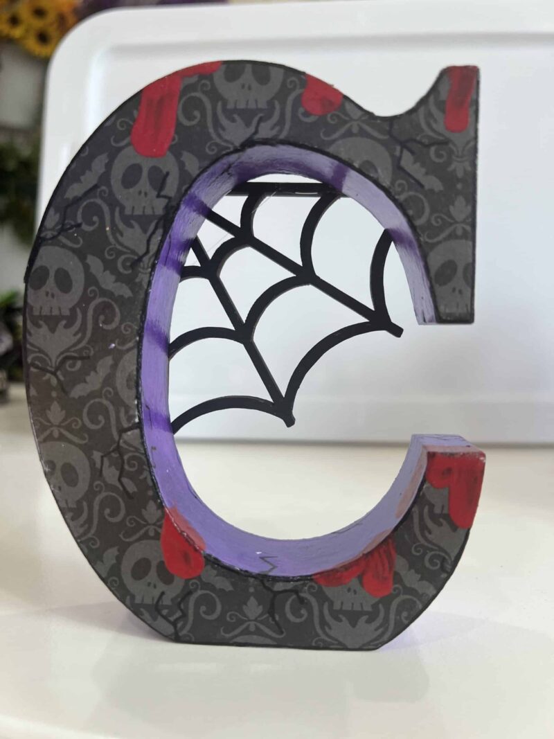 Halloween SCARY Block Letters My Community Made