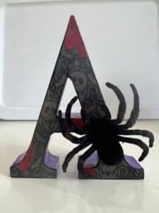Halloween SCARY Block Letters My Community Made