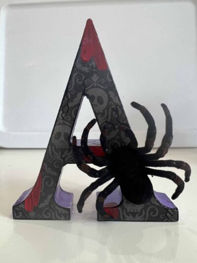 Halloween SCARY Block Letters My Community Made