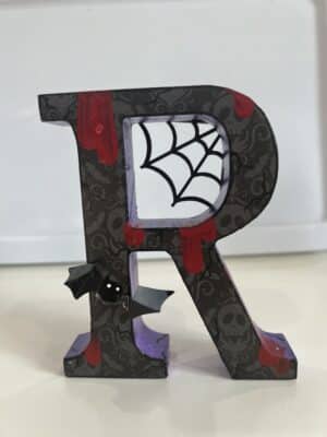 Halloween SCARY Block Letters My Community Made