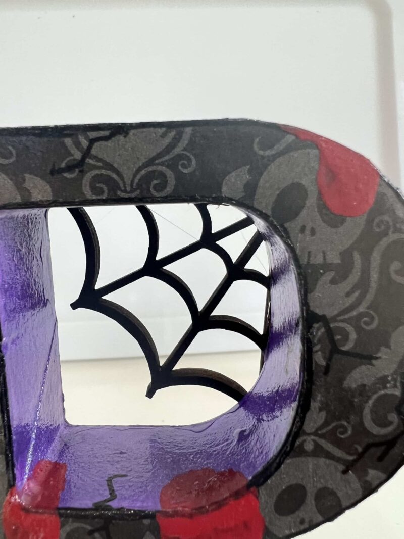 Halloween SCARY Block Letters My Community Made