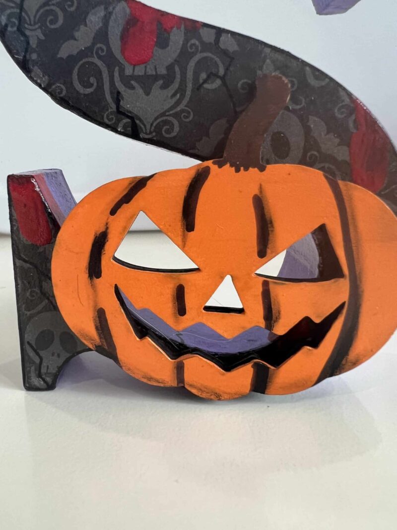 Halloween SCARY Block Letters My Community Made