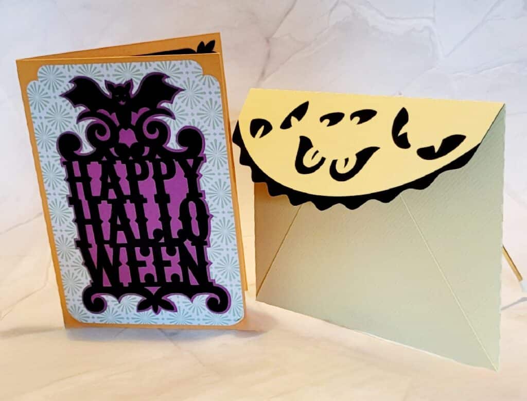 Halloween Boo Card with free coordinating envelope - My Community Made