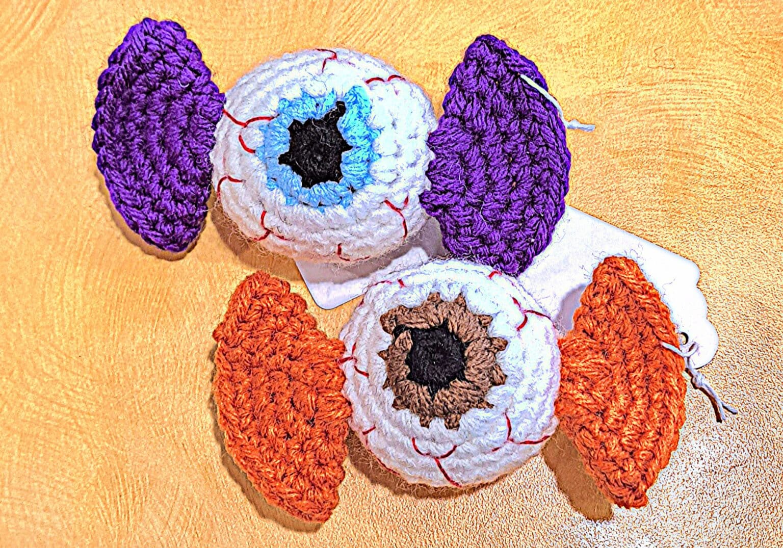 Cute Creepy Handmade Crochet Plushie Amigurumi Eyeball Eye Candy - My ...