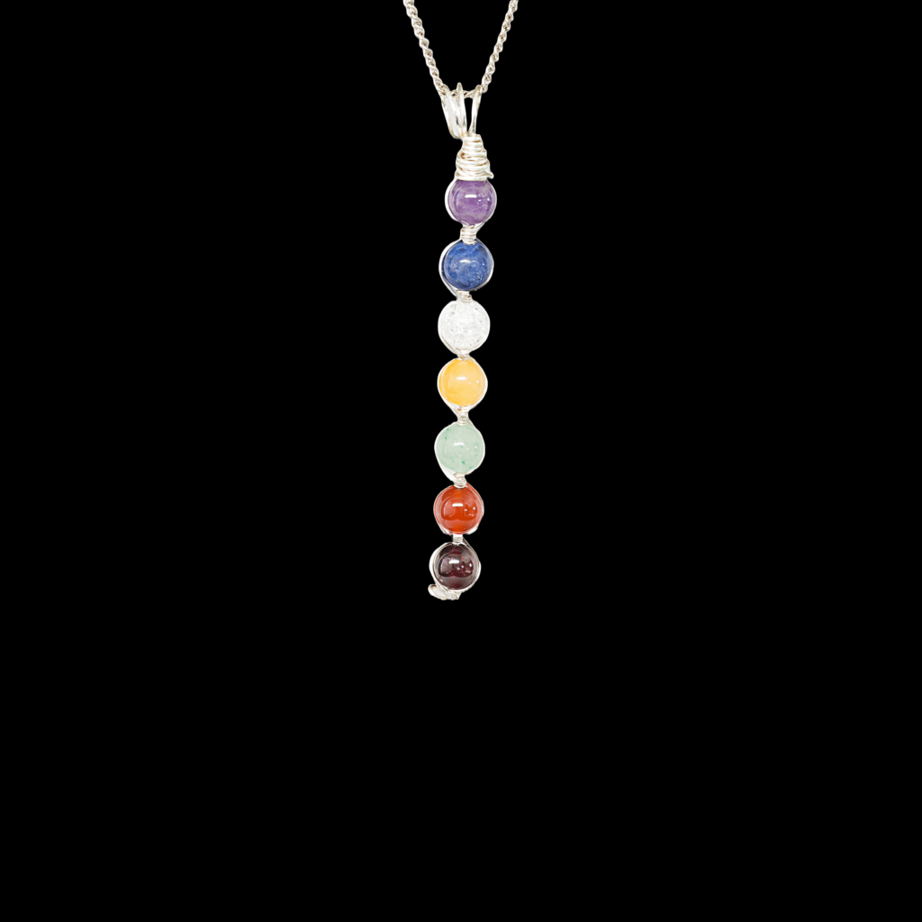 7 Chakra Pendant - Reiki Infused - My Community Made 7 Chakra Pendant - Reiki Infused - My Community Made
