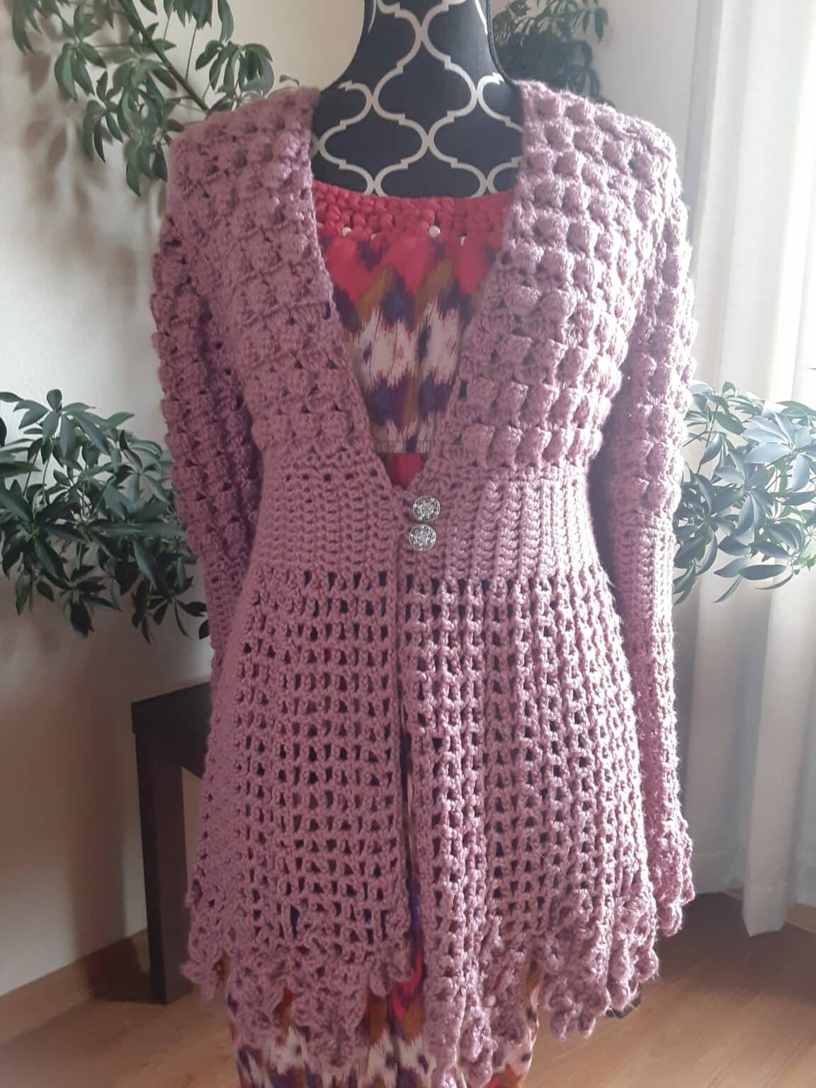 Women's Beautiful Crochet Lace Jacket - My Community Made