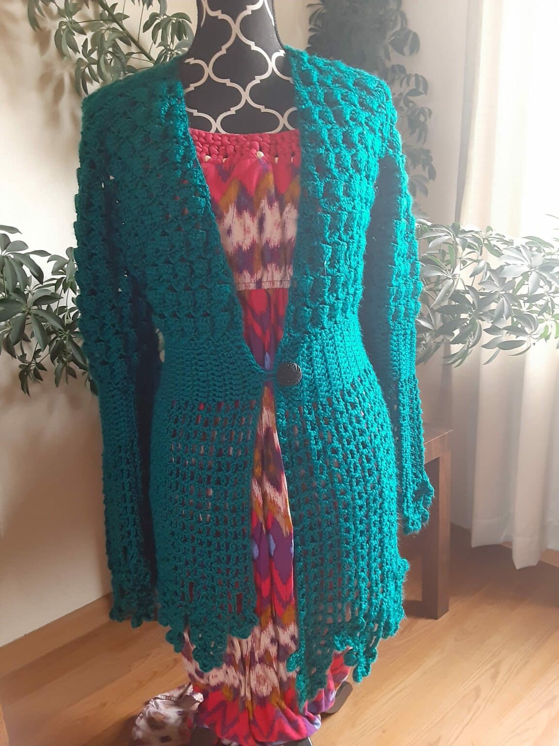 Women's Beautiful Crochet Lace Jacket - My Community Made