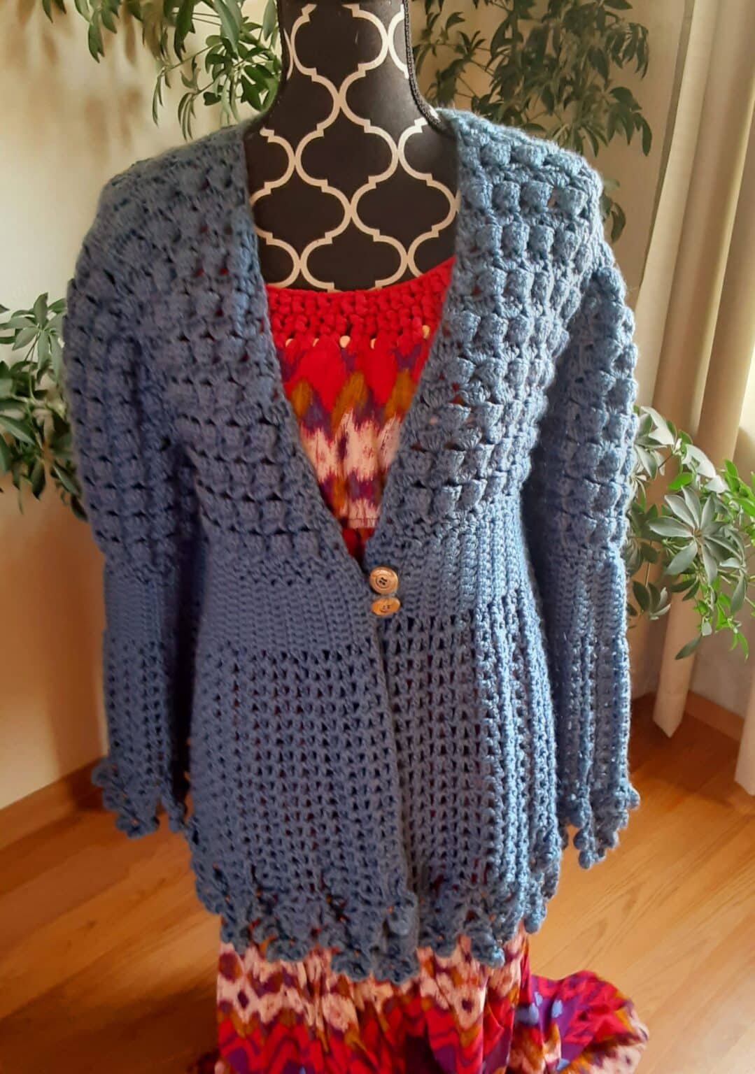 Women's Beautiful Crochet Lace Jacket - My Community Made