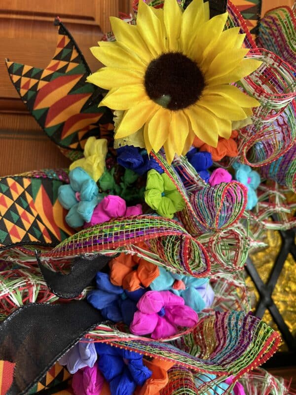 Fiesta Spring Wreath