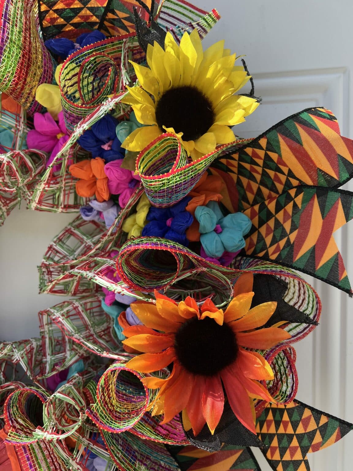 Fiesta Spring Wreath