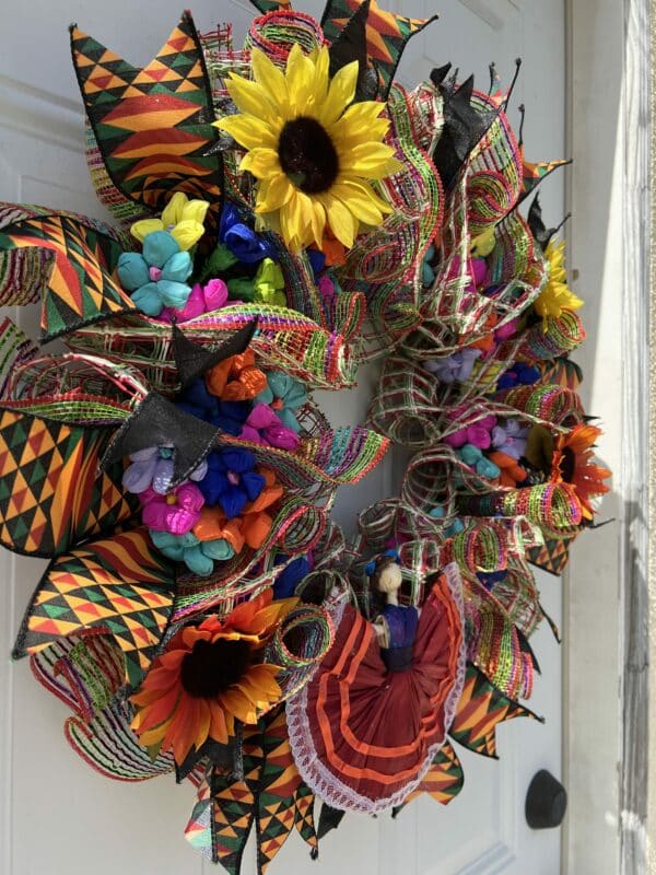 Fiesta Spring Wreath