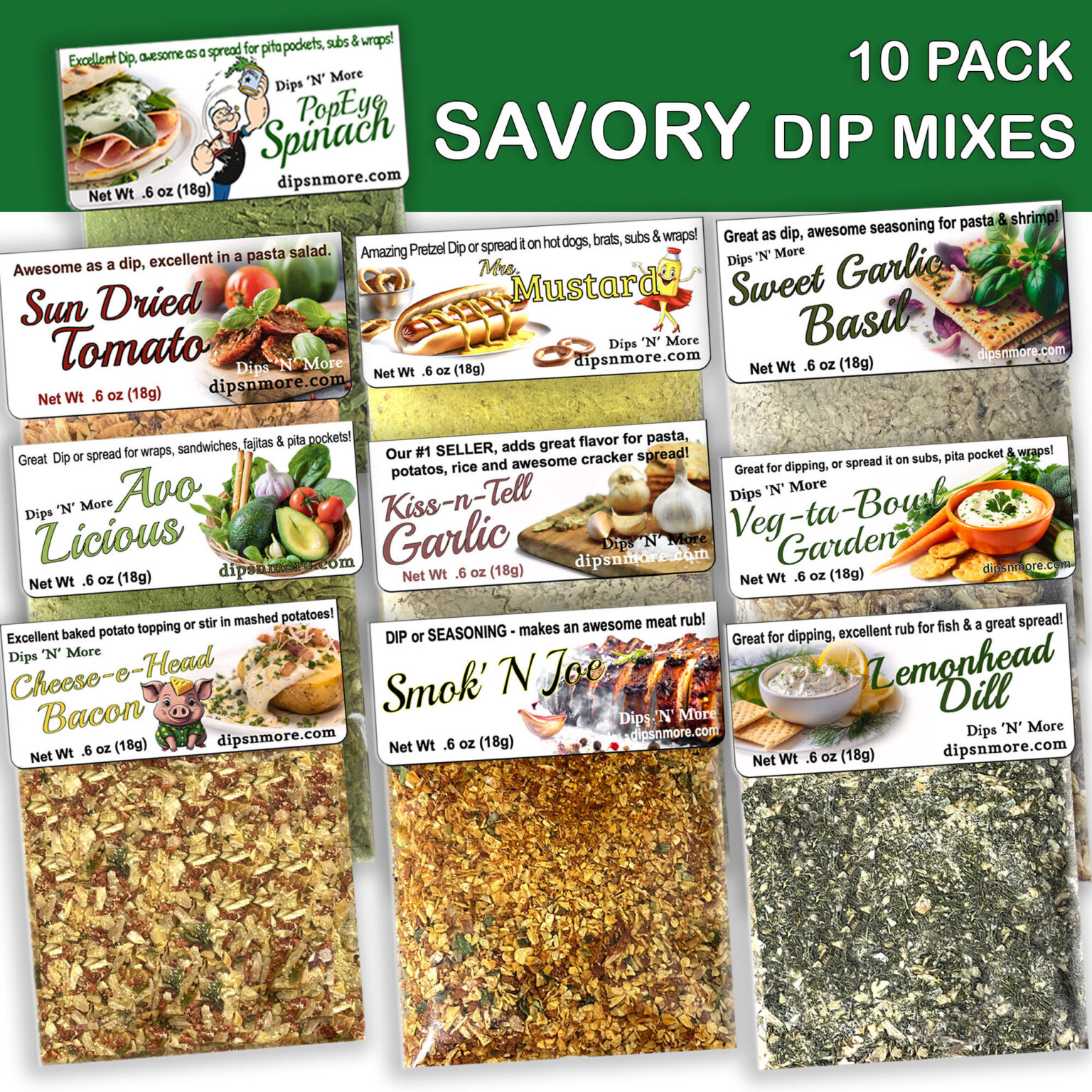 10 Savory Dip Mixes That Are AWESOME - My Community Made