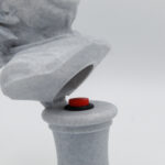 Einstein Bust Secret Hidden Button Switch - My Community Made