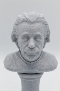Einstein Bust Secret Hidden Button Switch - My Community Made