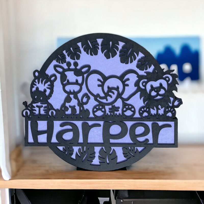 Custom Name Sign, Cute Baby Animals, Baby Or Children Decor