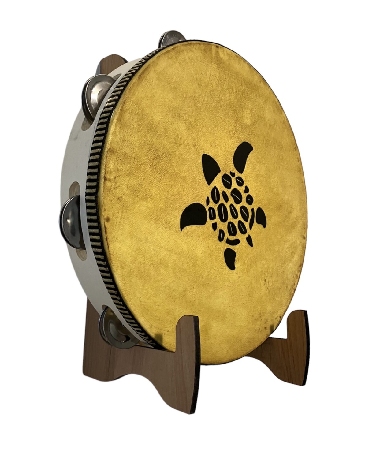 Sea Turtle Tambourine With Optional Illuminated Display Stand - My ...