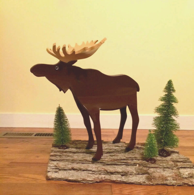 PVC Pipe Moose Instant Pattern Digital Download