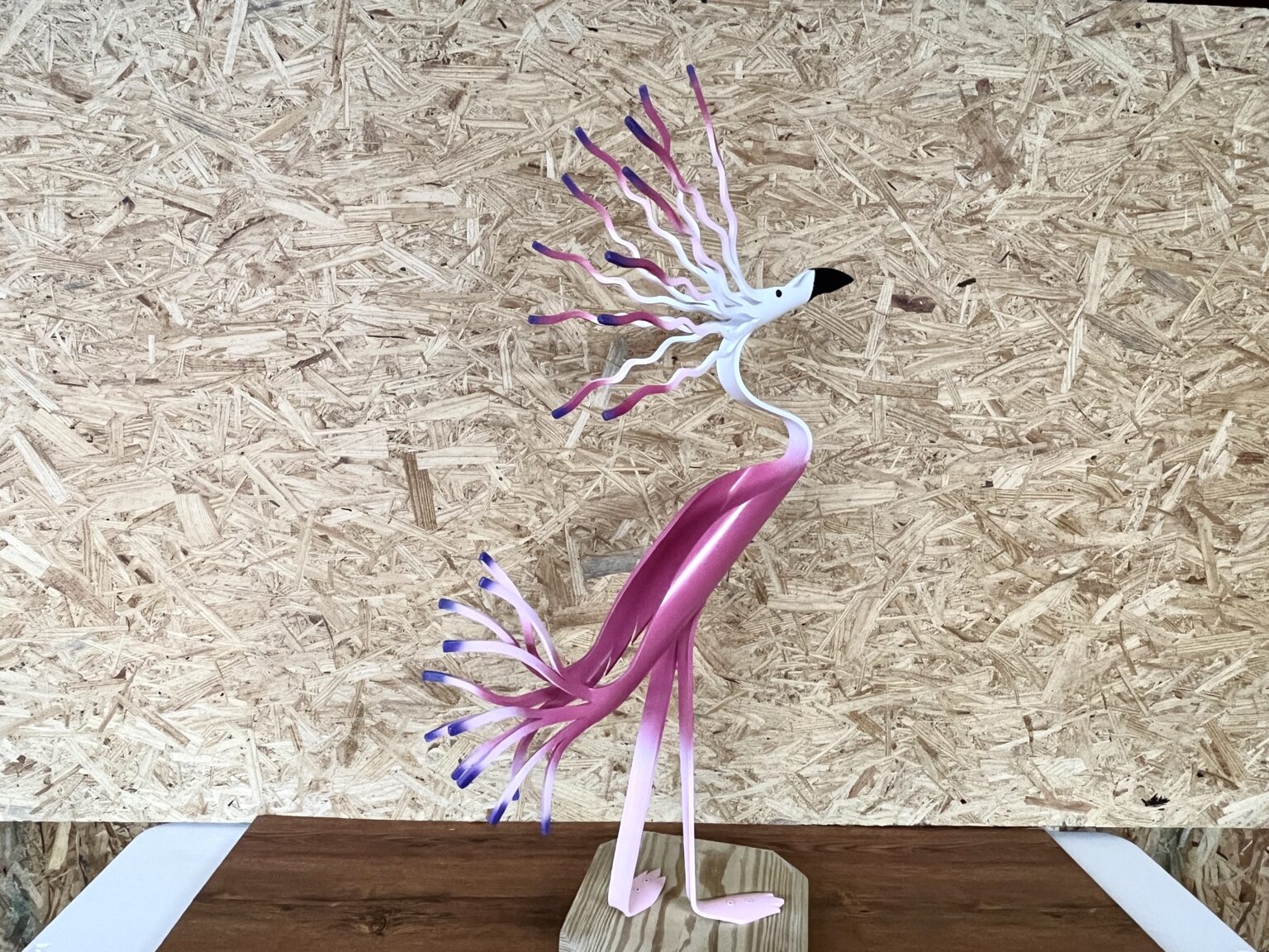 PVC Pipe Frazzled Flamingo Instant Pattern Digital Download