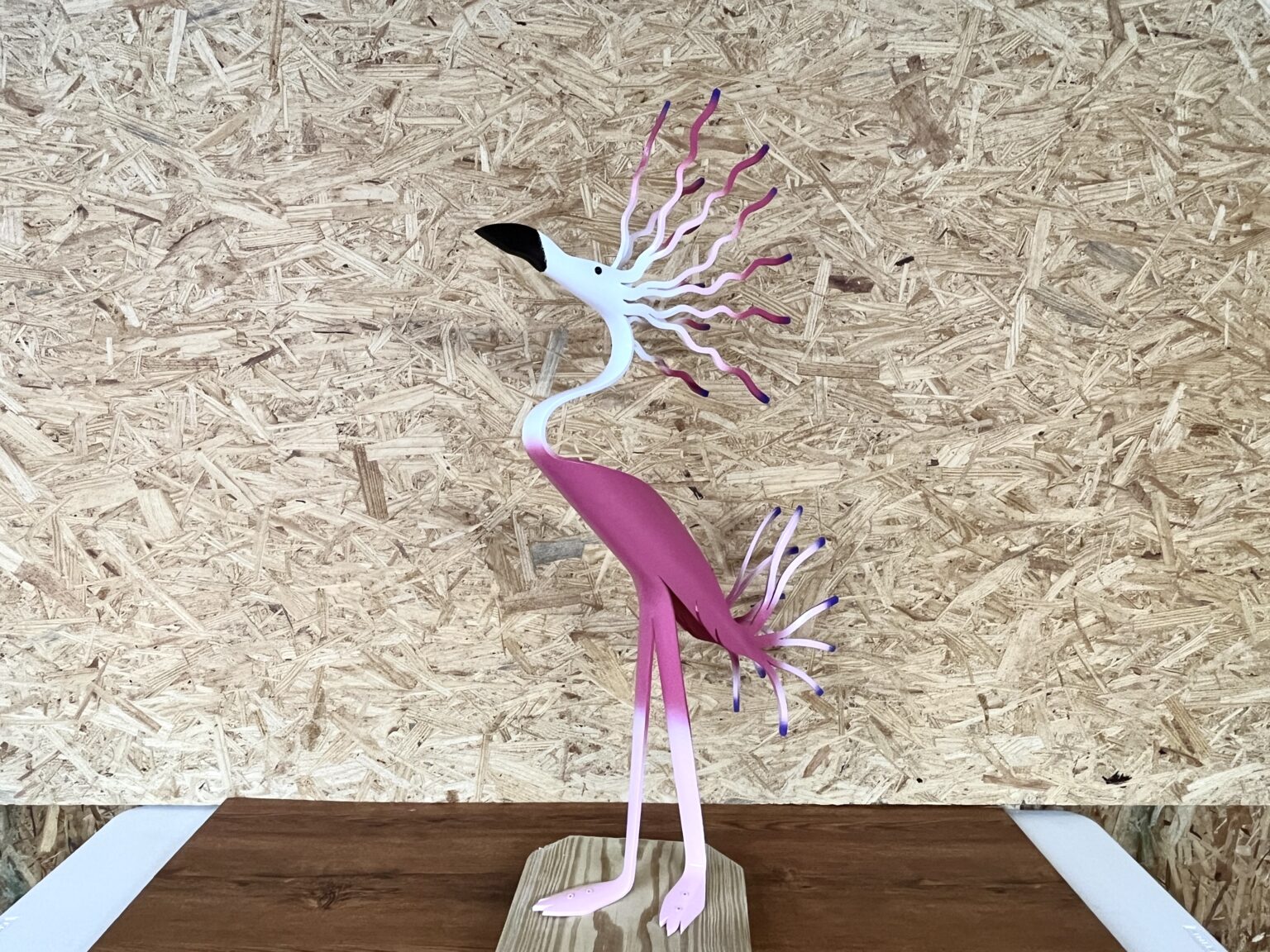PVC Pipe Frazzled Flamingo Instant Pattern Digital Download