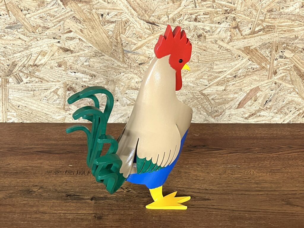 PVC Pipe Rooster Instant Pattern Digital Download