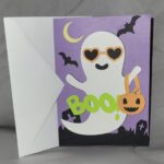 Ghost Boo Greeting Card, Scary Fun - My Community Made