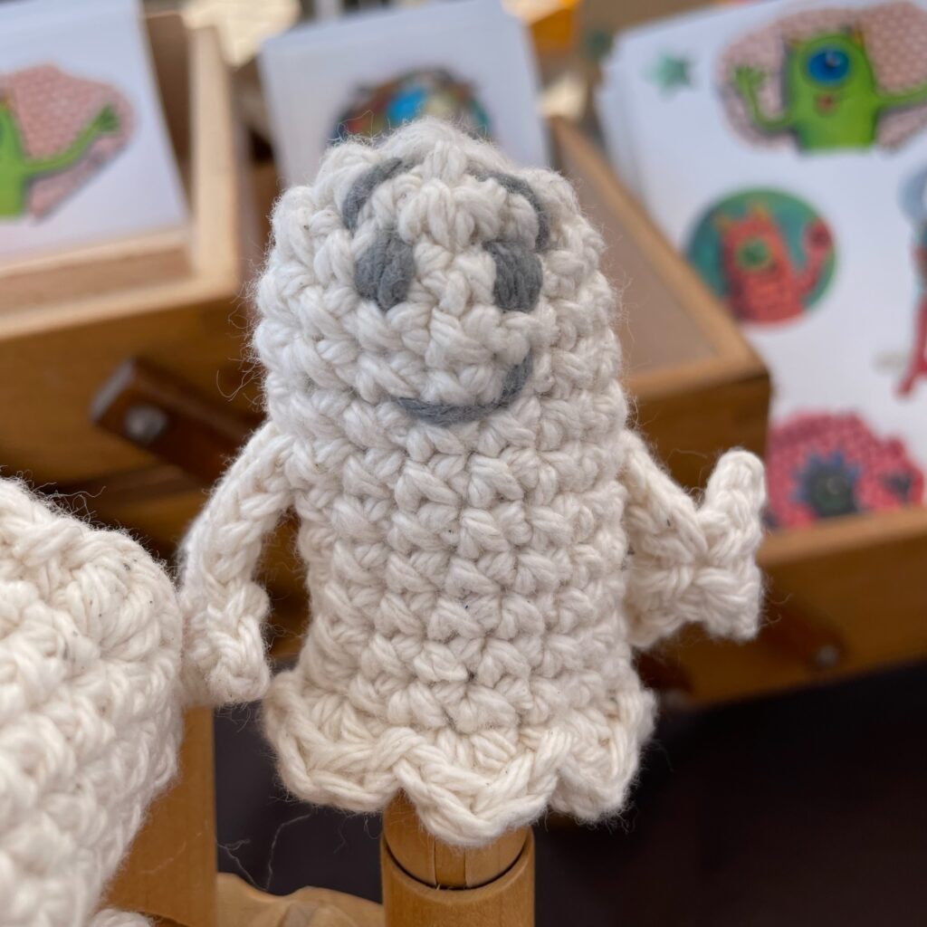 Ghost Finger Puppet - My Community Made