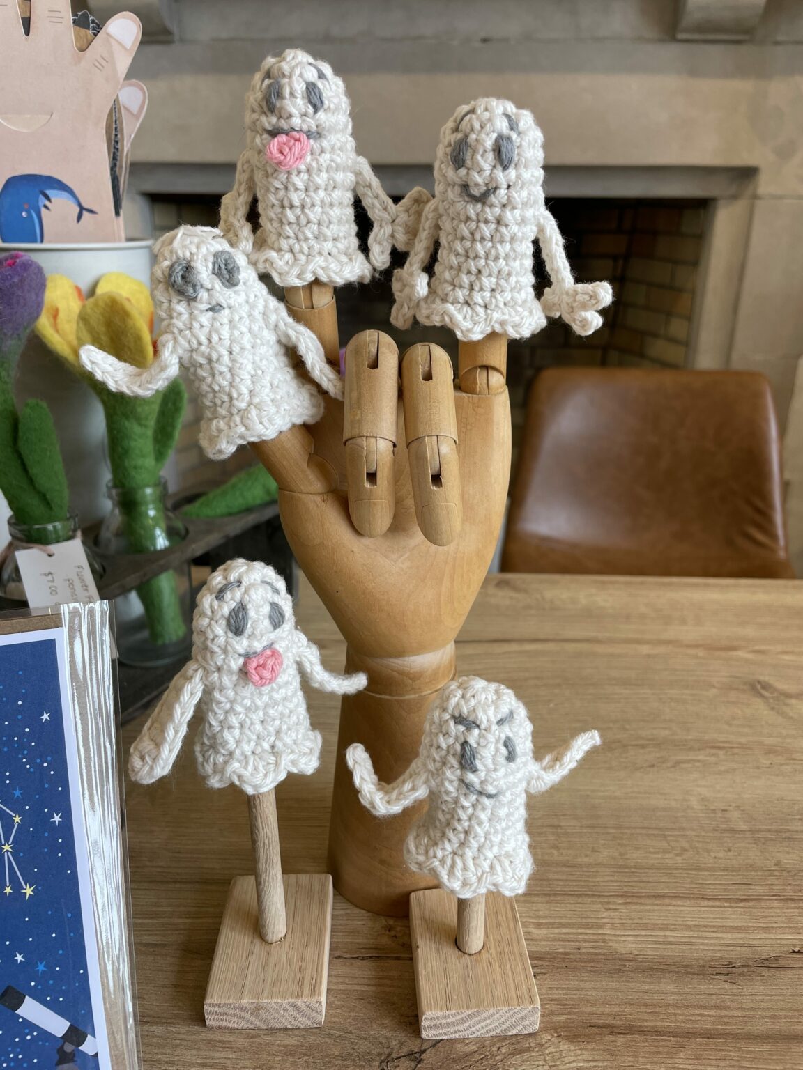 Ghost Finger Puppet - My Community Made